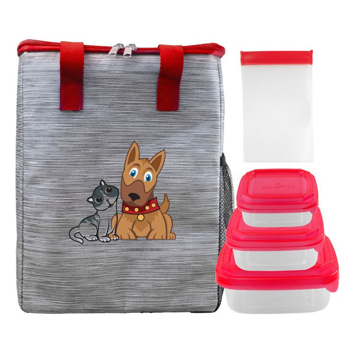 Custom Portion Control & Snack Tote Set