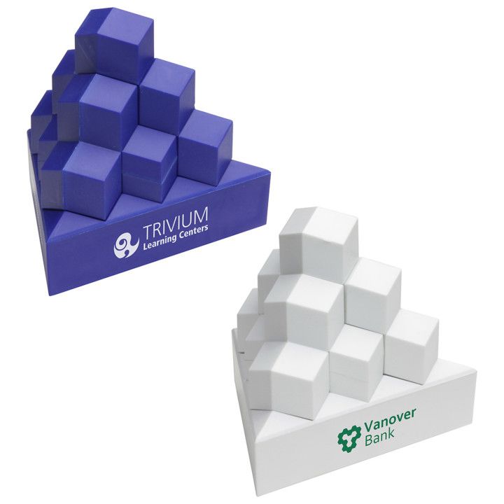 Custom Pyramid Stack Puzzle Set