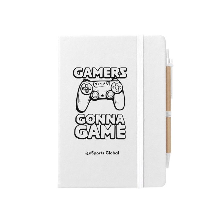 Custom Journal with Sticky Notes & Flags