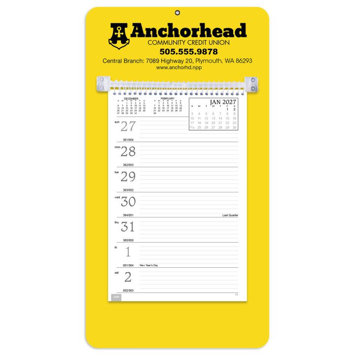 Promotional Easel Desk Calendar with Seasonal Cover | Desk Calendar