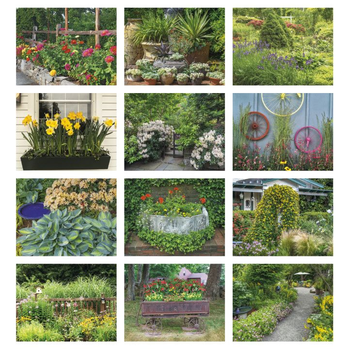 Custom Garden Walk - Staped Calendar Calendar
