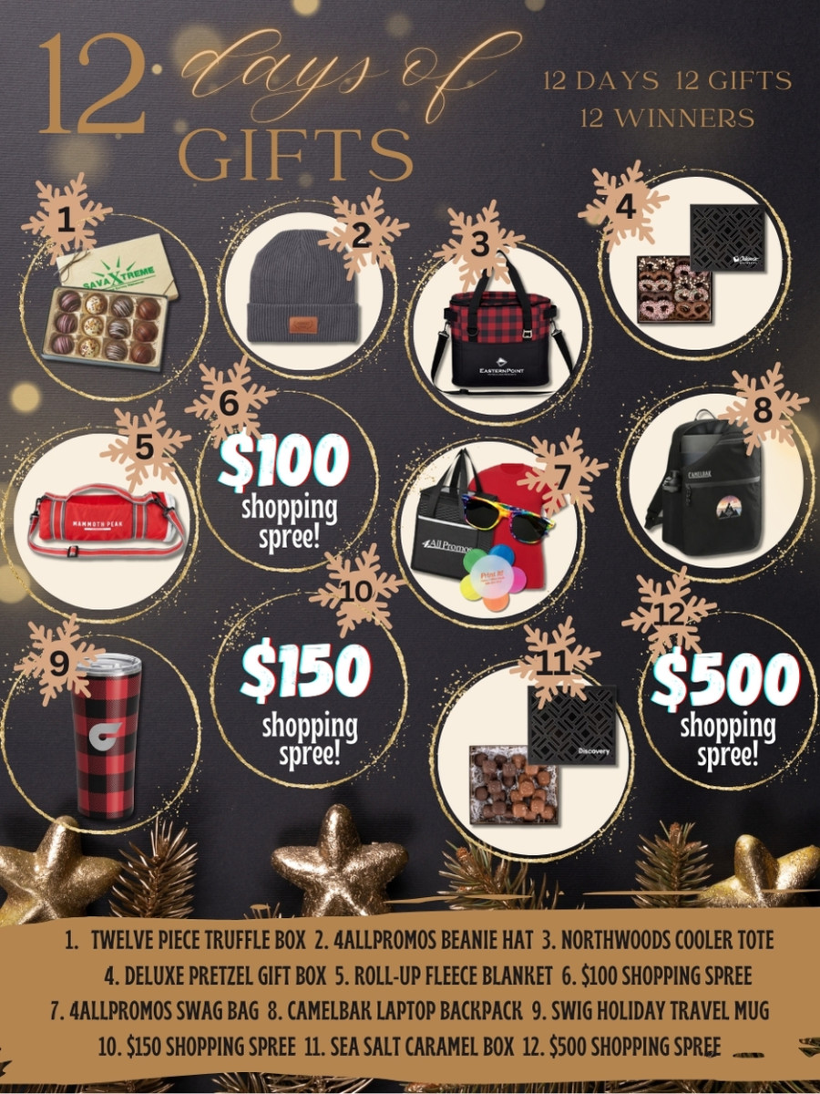 Twelve Days of Gifts Giveaway