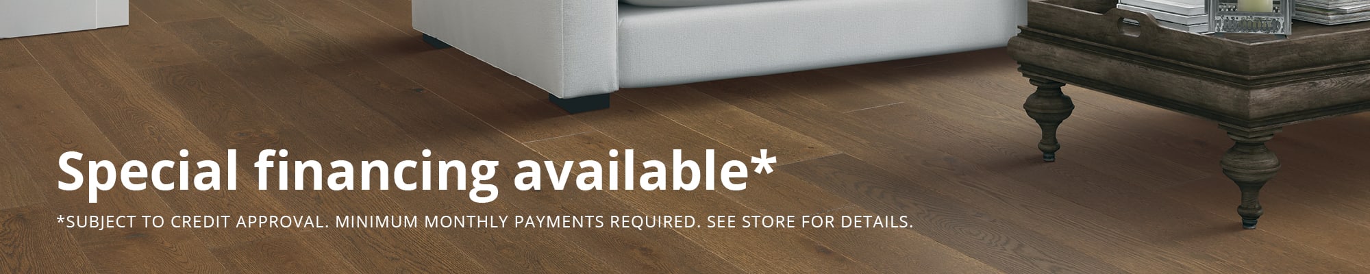 Finance your dream floors at Carpet Carousel | Sudbury, MA