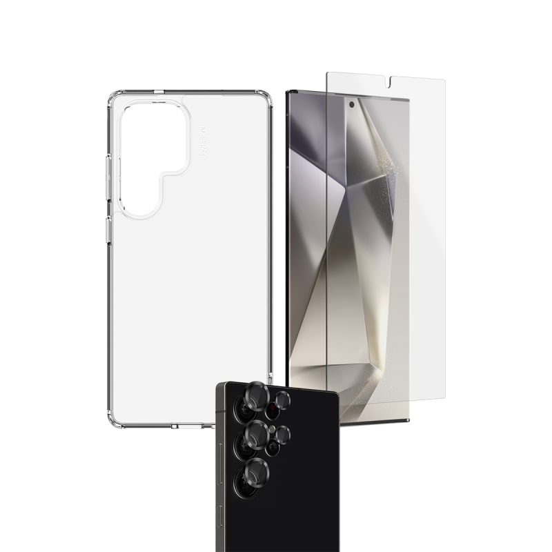 EFCSG296BUNDLE - EFM 3-in-1 Case Screen & Camera Lens Armour Bundle - Force Technology