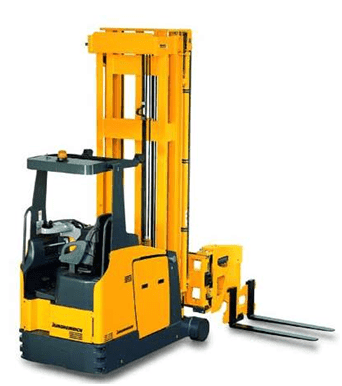 Narrow Aisle Forklift Training from Forklift Agency - On-site Training