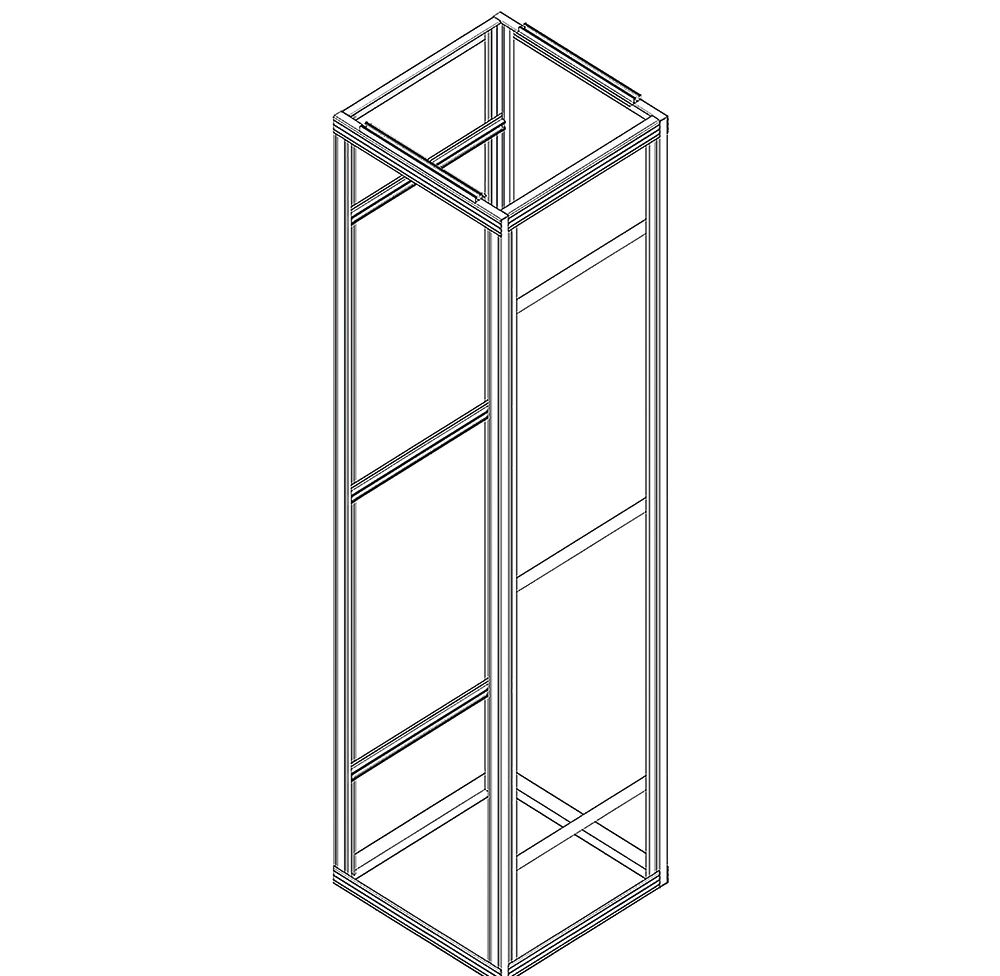 Flexi Rack with front access Foss AS