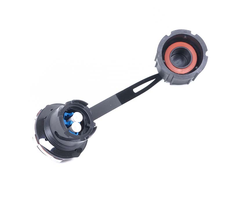 Fiber optic bulkhead Adapter, IP-LC, SM, with dustcap Foss AS