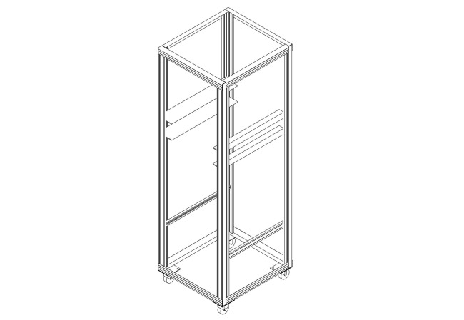 Flexi Rack with or without weels Foss AS