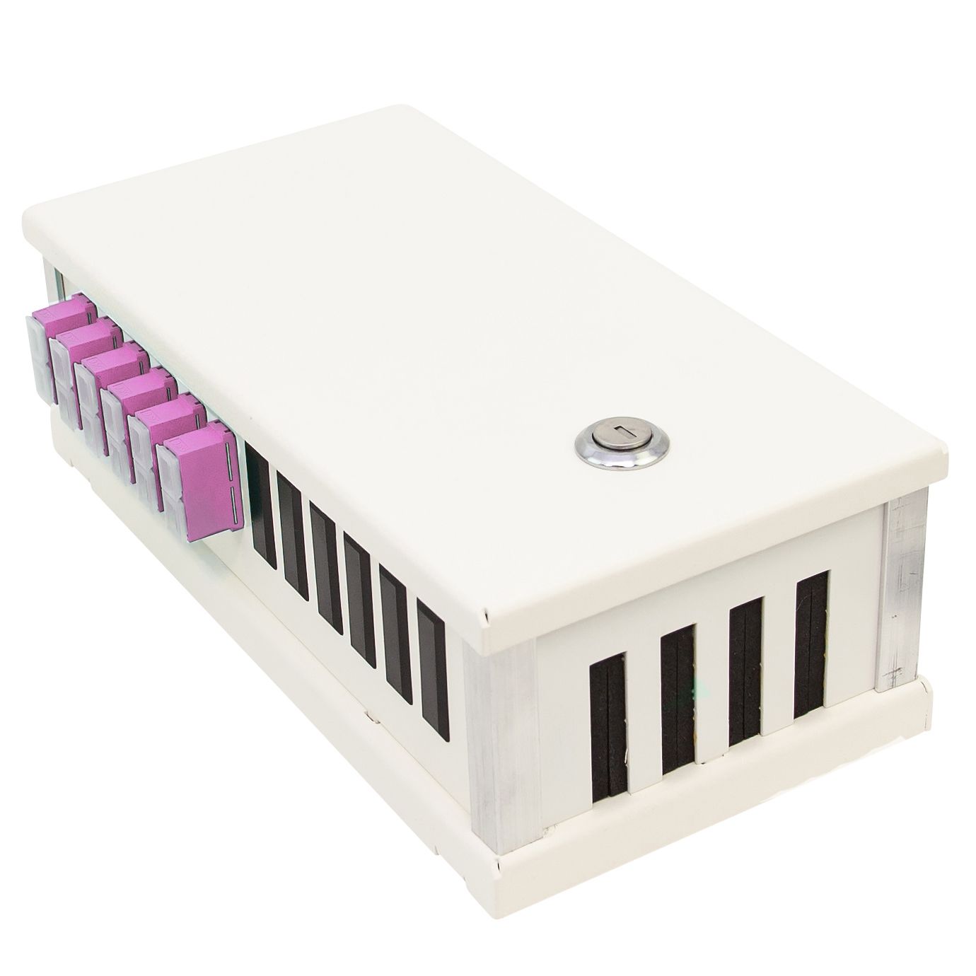 Wall box FVB11, SC, Pigtails, 50/OM4 Foss AS