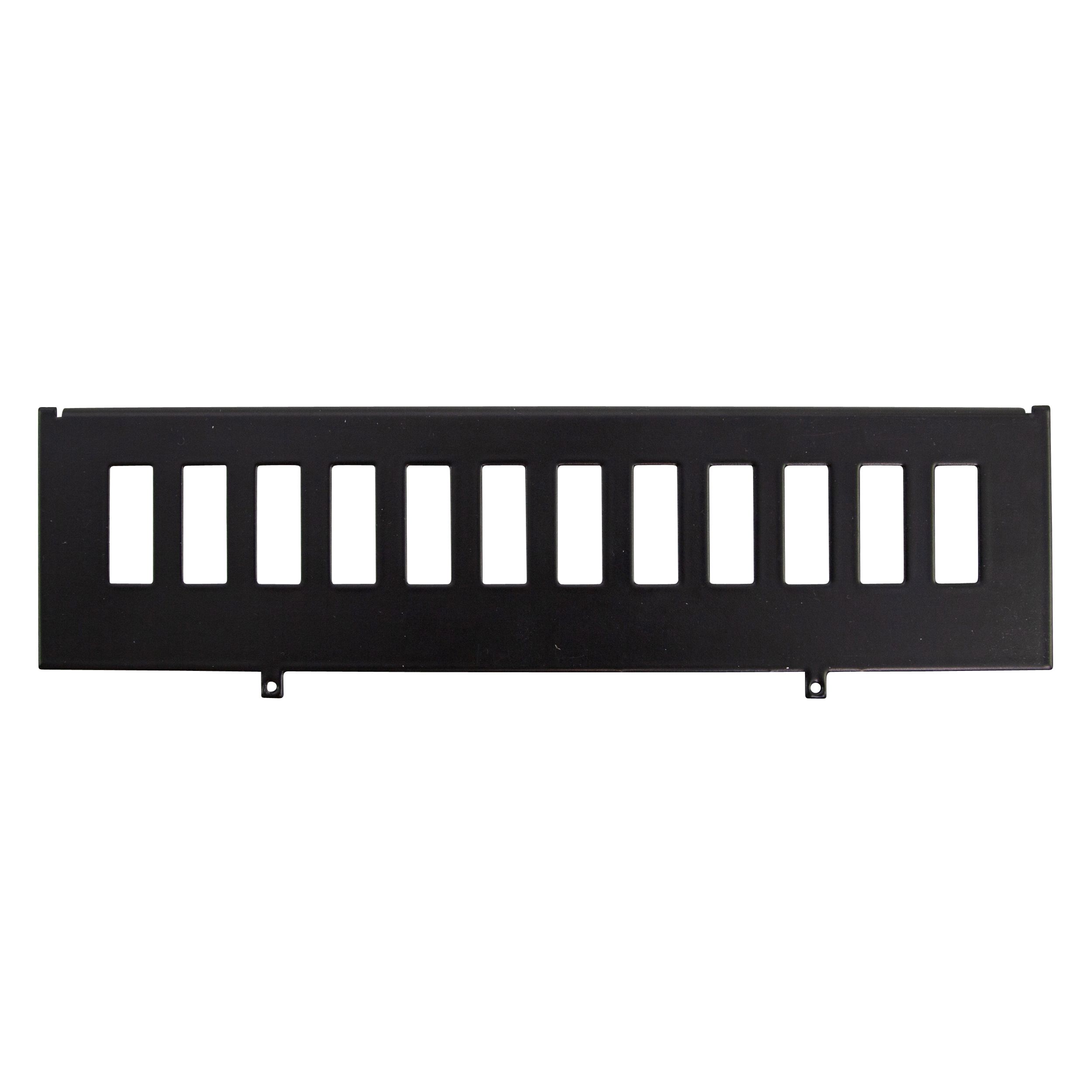 Adapter plate, FVB 250, 12xSCD/LCQ, black Foss AS