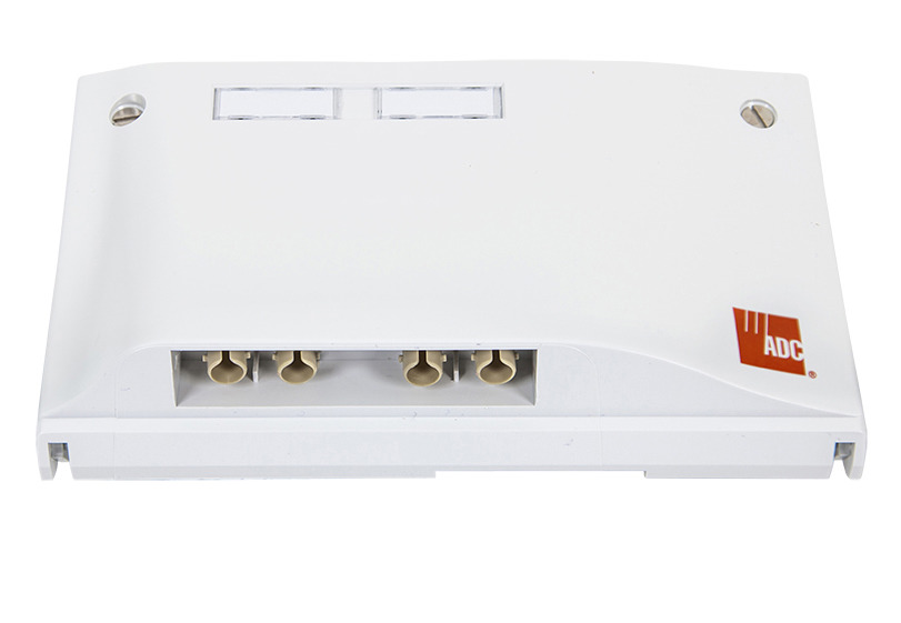 Fibre optic wall outlet, 4 ST Foss AS