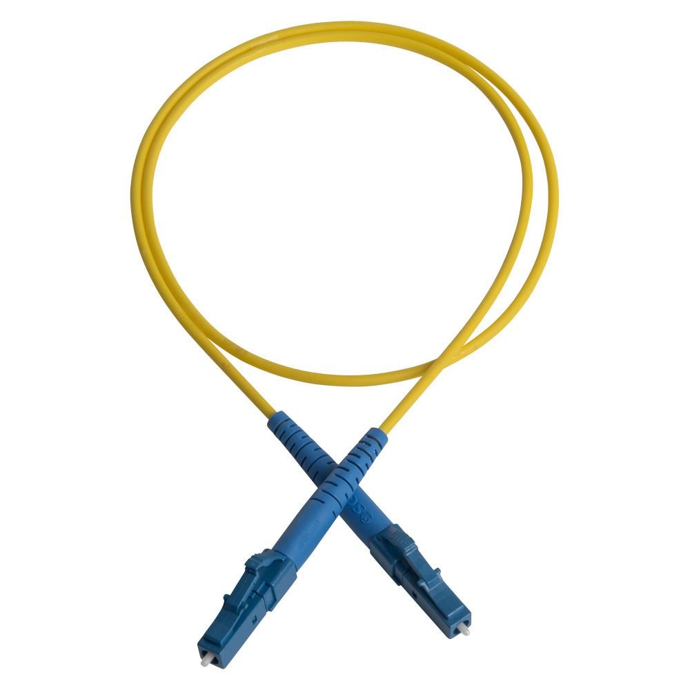Patch cord, LC/PC-LC/PC, 9/OS2/2000, yellow Foss AS