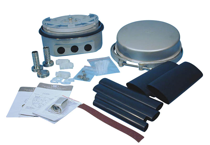 Splice closure, OPGW, 2xØ24, 48 fibre Foss AS