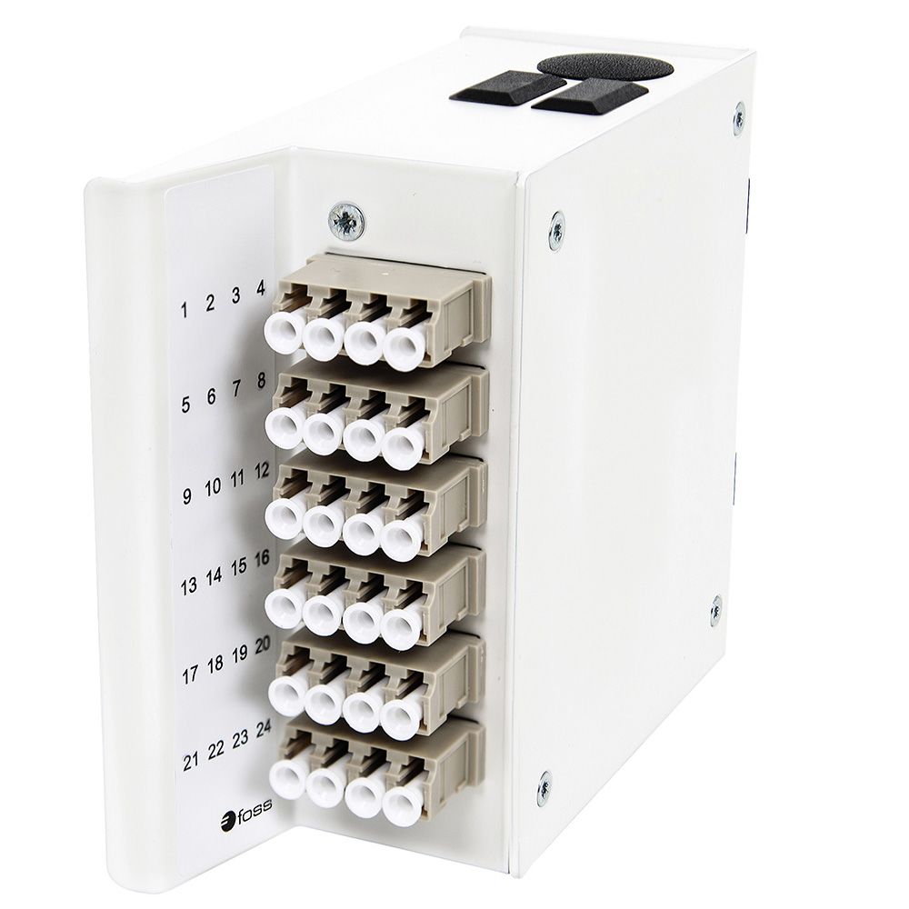 Wall box DIN MINI, 24 LC, 50/OM2, AXAI Foss AS
