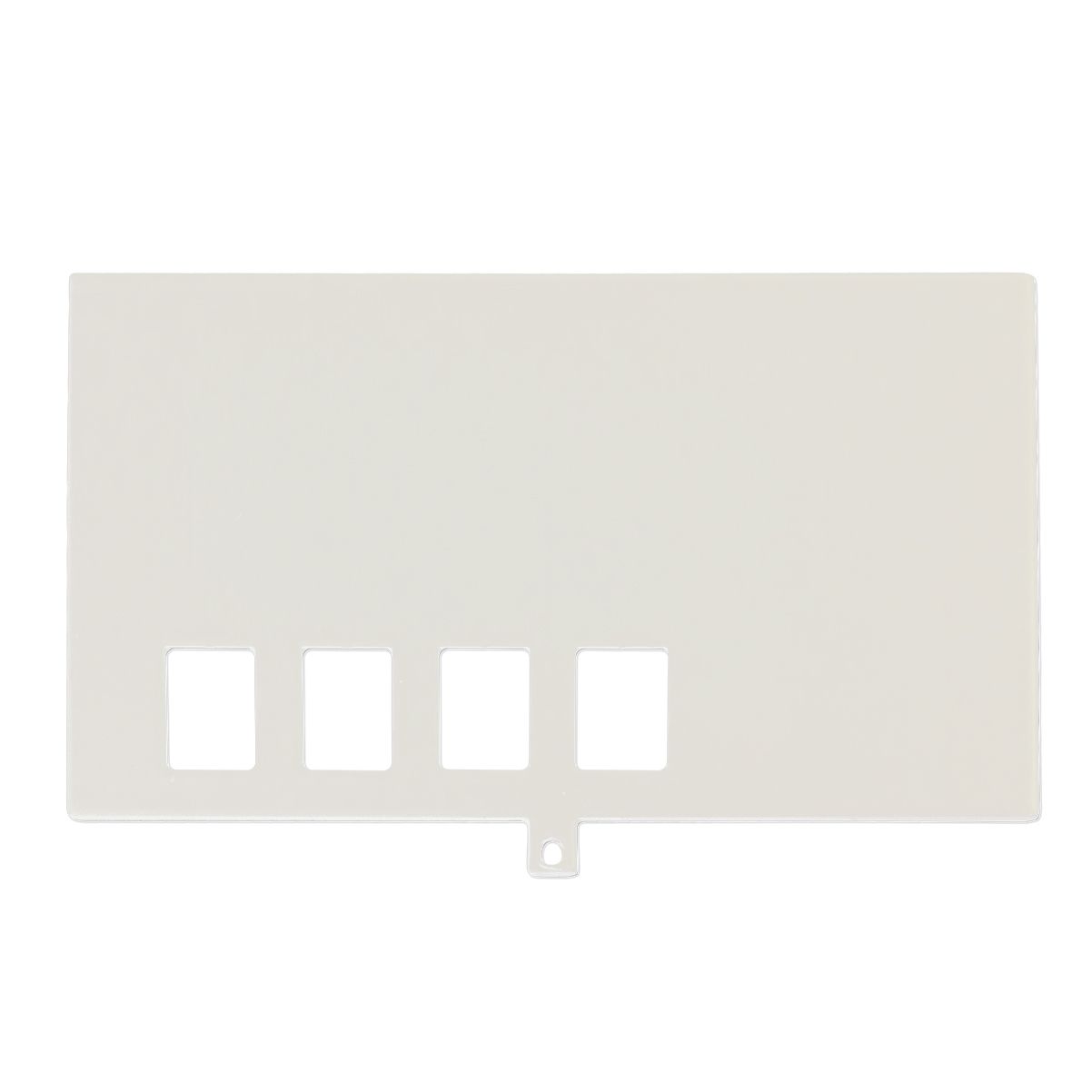Adapter plate, FVB 125, 4xMPO/SCS/LCD, white Foss Fiber Optics AS