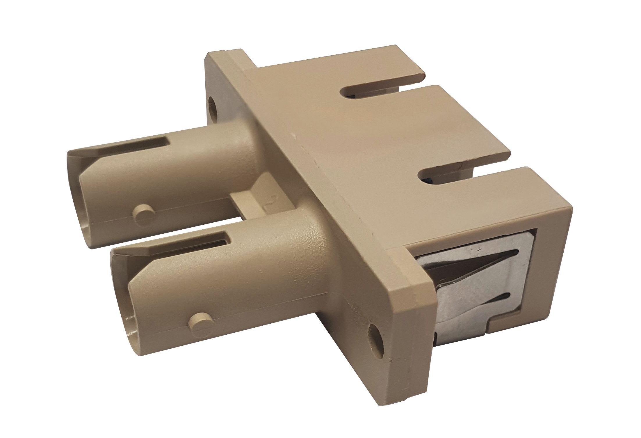 Adapter, ST-SC, DPX, K, beige Foss AS
