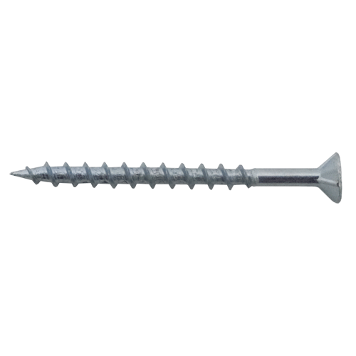 CHIPBOARD SCREW GALV NIBBED 4.0X50MM - #8 X 50MM - COARSE - GALVANISED ...