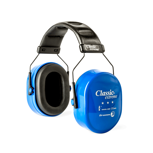 EAR MUFFS CLASSIC EXTREME BLUE - HIGH FREQUENCY (SNR 30) | Fowkes Bros