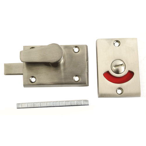 INDICATOR BOLT CHROME UNION - TOILET DOOR LOCK | Fowkes Bros