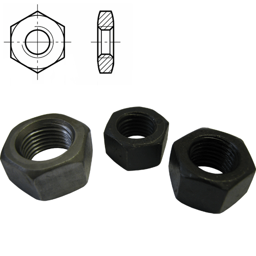 NUT HEX HT UNF 1/4" - SAE J995 - GRADE 5 HIGH TENSILE | Fowkes Bros