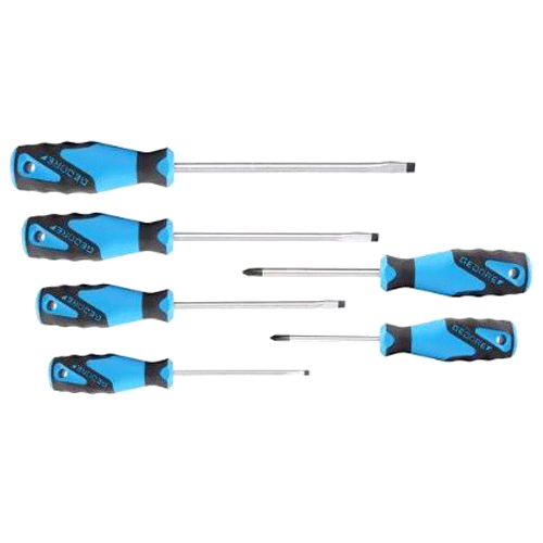 S/DRIV SET 6PC GEDORE MEC - SCREWDRIVER SET (MECH) - 6 PIECE | Fowkes Bros