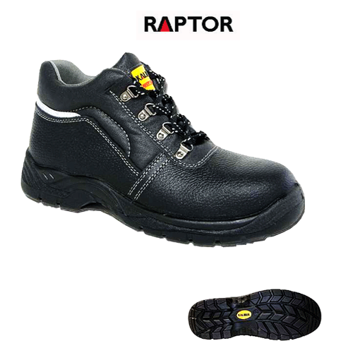SAFETY BOOT 5 BLACK RAPTOR KALIBER - STEEL TOE CAP (OIL RESIST ...