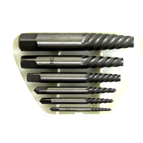 SCREW EXTRACTOR SET 6 PC FB - SPIRAL TYPE | Fowkes Bros