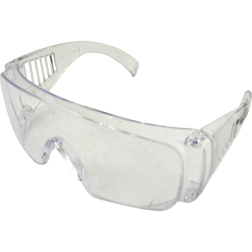 SPECTACLE WRAP AROUND CLEAR - ANTI SCRATCH (DROMEX) | Fowkes Bros