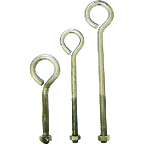 STRAINING BOLT GALV 12X450 - SHANK 450MM - THREAD 300MM | Fowkes Bros