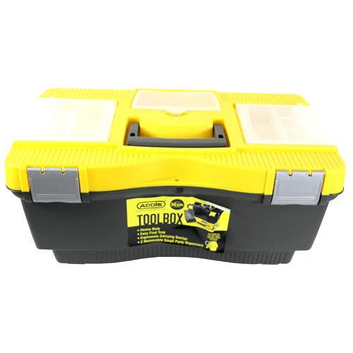 TOOL BOX PLASTIC 56CM ADDIS - PLASTIC TOOLBOX | Fowkes Bros