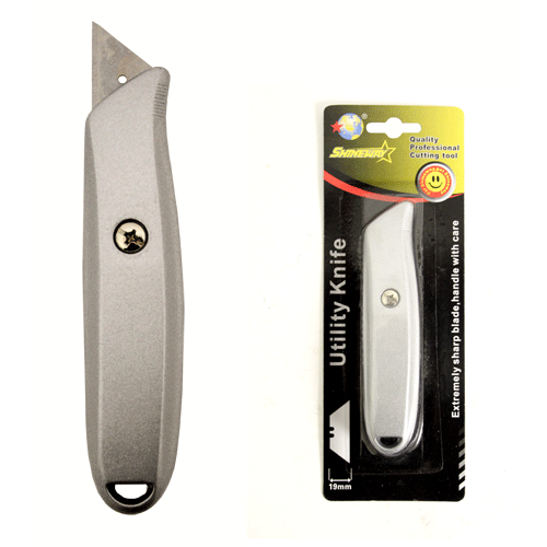 TRIM KNIFE FIXED BLADE SHINE - NON-RETRACT - CARPET KNIFE | Fowkes Bros