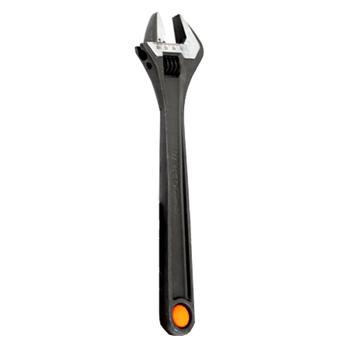 WRENCH ADJUSTABLE 200MM WIDE JAW FB - 8" BLACK FINISH - SHIFTING ...