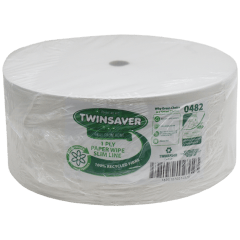 PAPER HAND TOWEL ROLL 200MM X 150M - 1 PLY - SOLD PER ROLL (6 PER CASE ...