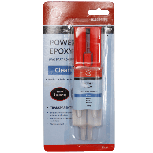 EPOXY ADH CLEAR FAST 25MLX2 FB - RAPID SET (5 MINS) - ALL MATERIALS ...