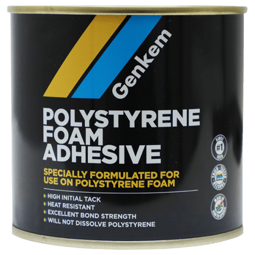 POLYSTYRENE ADHESIVE 500ML GEN - SPECIALIST FOAM ADHESIVE | Fowkes Bros