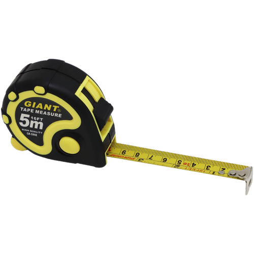 TAPE 5MX19MM STEEL MET/IMP GIANT - MANUAL LOCK - (METRIC & IMPERIAL ...