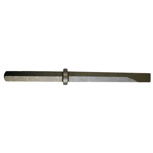 CHISEL BREAKER FLAT 410MM X 28MM MAK - 28.6MM HEX SHANK | Fowkes Bros