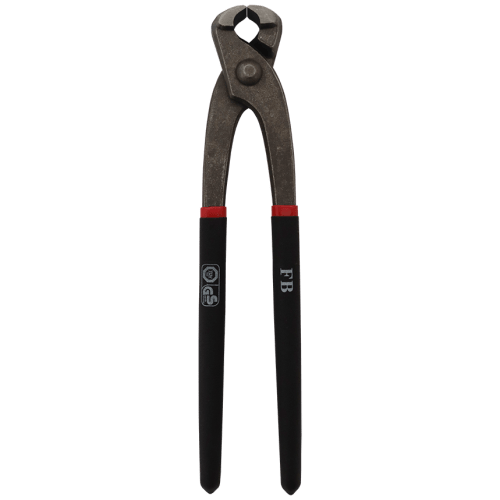 PLIER CONCRETE NIPPER 250MM FB - BLACK/RED HANDLE | Fowkes Bros