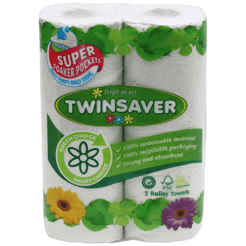 PAPER HAND TOWEL KITCHEN 260MM X 220MM - 2PLY - SOLD 2 ROLLS PER PACK ...