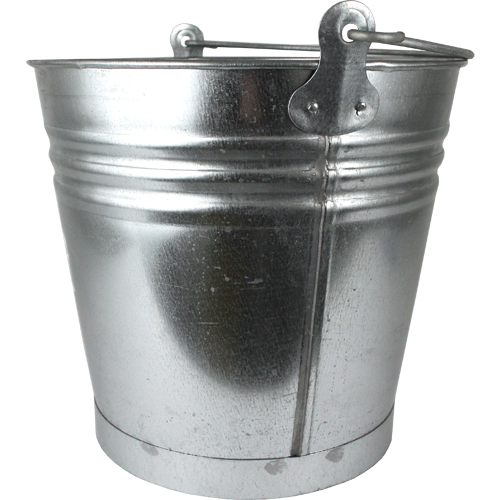 BUCKET METAL GALVANISED 20L - 36CM DIAMETER - 20 LITRE | Fowkes Bros