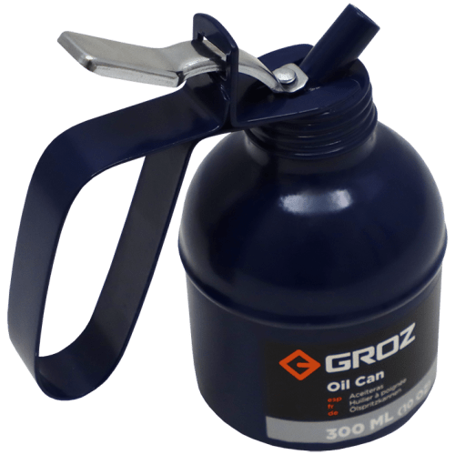 OIL CAN 500ML FLEX/RIGID SPOUT GROZ - BRASS PUMP OILER (LEVER HANDLE ...