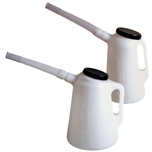 OIL MEASURE 5 L PLASTIC GROZ - WITH SPOUT & CAP | Fowkes Bros
