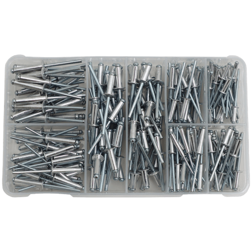 ASSORT MIXED RIVETS 215PC - MIXED RIVETS | Fowkes Bros