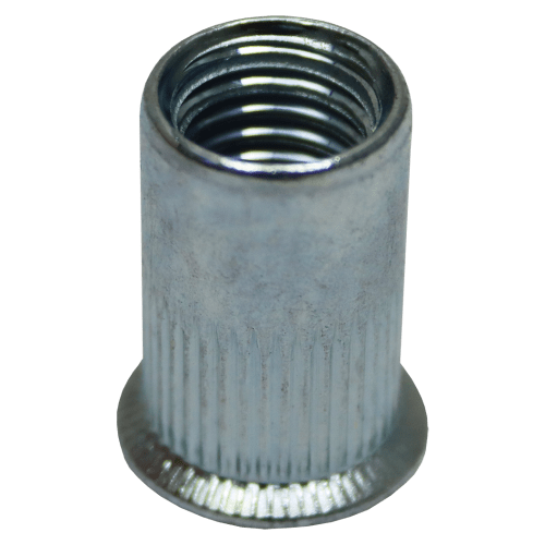 RIVET NUT CSK Z/P 10MM - COUNTERSUNK RIVNUT (RIBBED) | Fowkes Bros