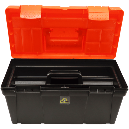 TOOL BOX PLASTIC 48CM BIG JIM - PLASTIC TOOLBOX | Fowkes Bros