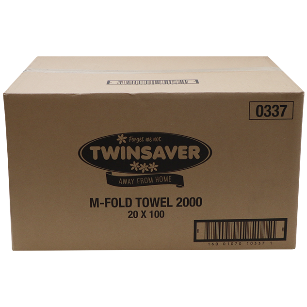 PAPER HAND TOWEL SHEET 240MM X 325MM - 2 PLY SHEETS (20 PACKS PER BOX ...