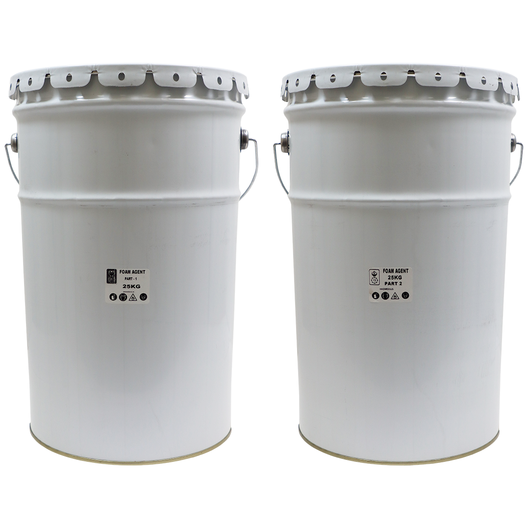 FOAM AGENT 50KG MIX NETT - 2 PARTS - MIX 25KG OF EACH PART | Fowkes Bros
