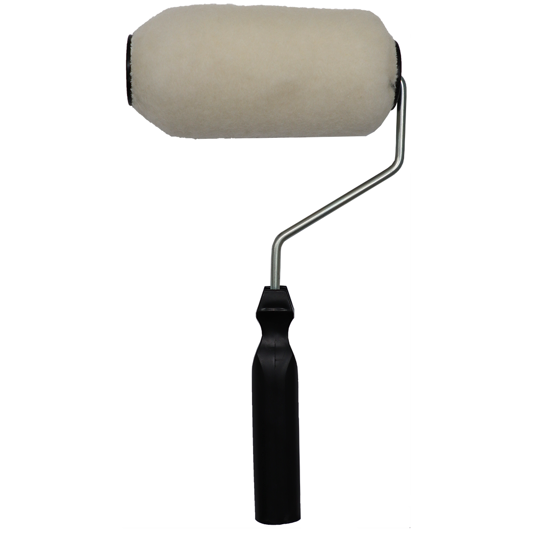 PAINT ROLLER C LAMBS WOOL 150MM - FOR PVA - SMOOTH & ROUGH SURFACES ...