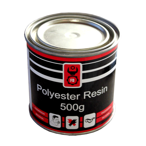 RESIN POLYESTER GP 500GM - (ADD 1-2% MEKP) - 2100BQTN-WS | Fowkes Bros
