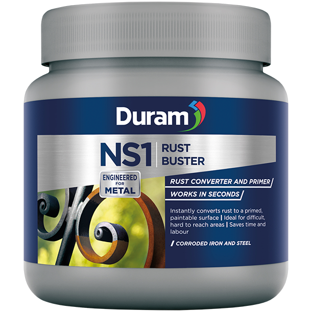 RUST CONVERTER NS1 500ML DURAM - RUST BUSTER (PRIMER) | Fowkes Bros